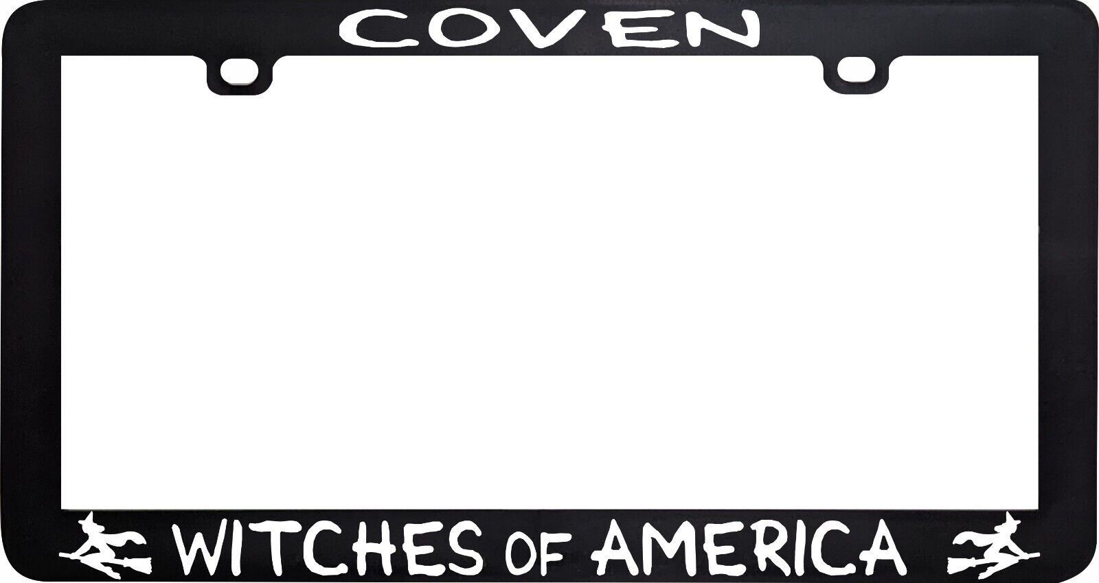 COVEN WITCHES OF AMERICA WICKED WITCH WICCA MAGIC PAGAN LICENSE PLATE ...