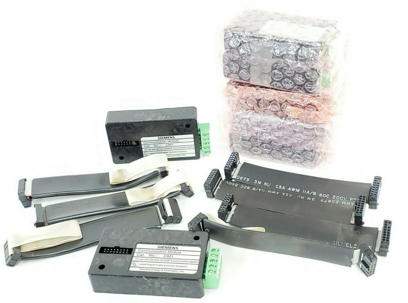 LOT OF 7 SIEMENS CM1 COMMUNICATION MODULES - PLC Processors