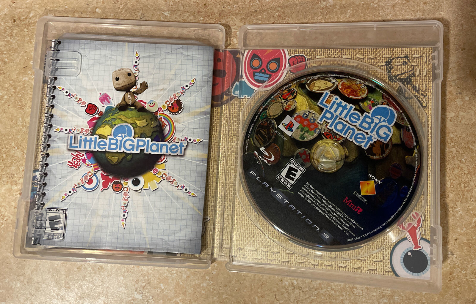 Little Big Planet PS3 Playstation 3 Complete CIB Black Label w/ Manual ...
