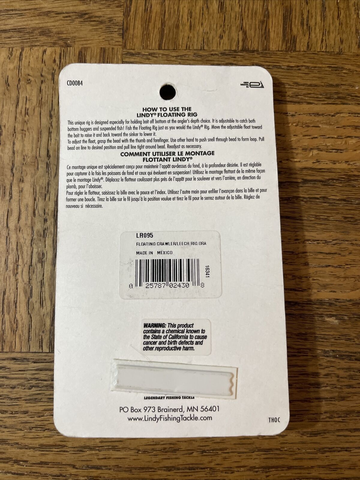 Lindy Floating Rig Crawler And Leech-SHIPS and similar items