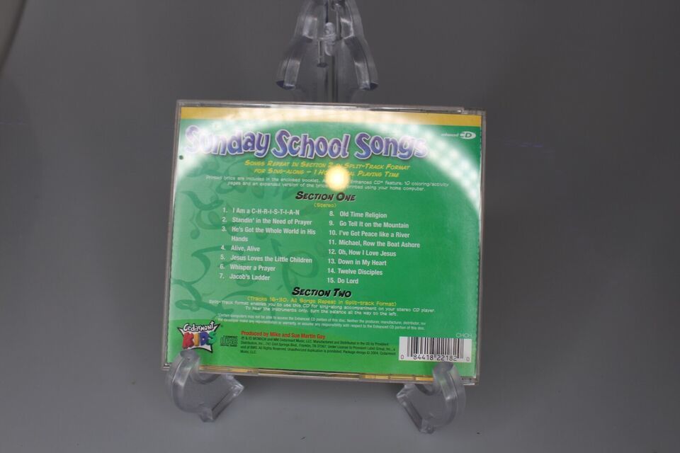 Cedarmont Kids CD~Sunday School Songs 15 Classic Christian Songs For ... Cedarmont Kids CD~Sunday School Songs 15 Classic Christian Songs For ...