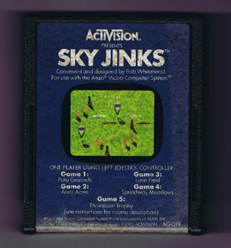 ORIGINAL Vintage 1982 Atari 2600 Sky Jinks and 50 similar items