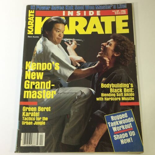 VTG Inside Karate Magazine April 1988 - Kennpo's New Grand-master Sam ...