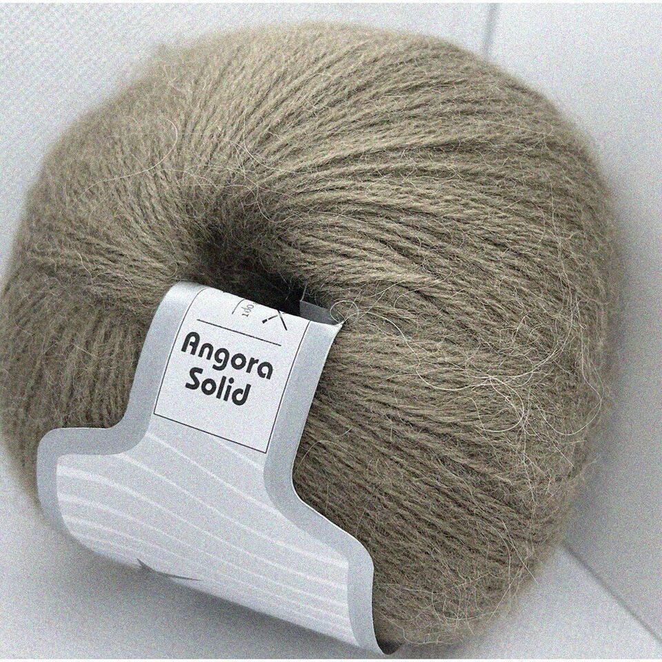Coyote Brown LuxeBlend Angora Yarn - Soft, and similar items