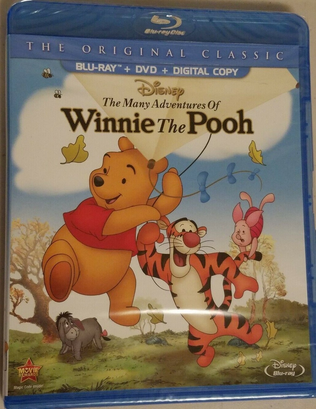 The Many Adventures of Winnie The Pooh Disney Blu-ray + DVD + Digital ...