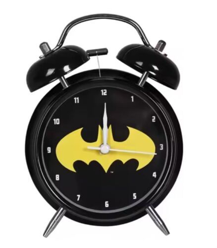 Batman Alarm Clock By DC Battery Operated New FREE Shipping - Alarm ...