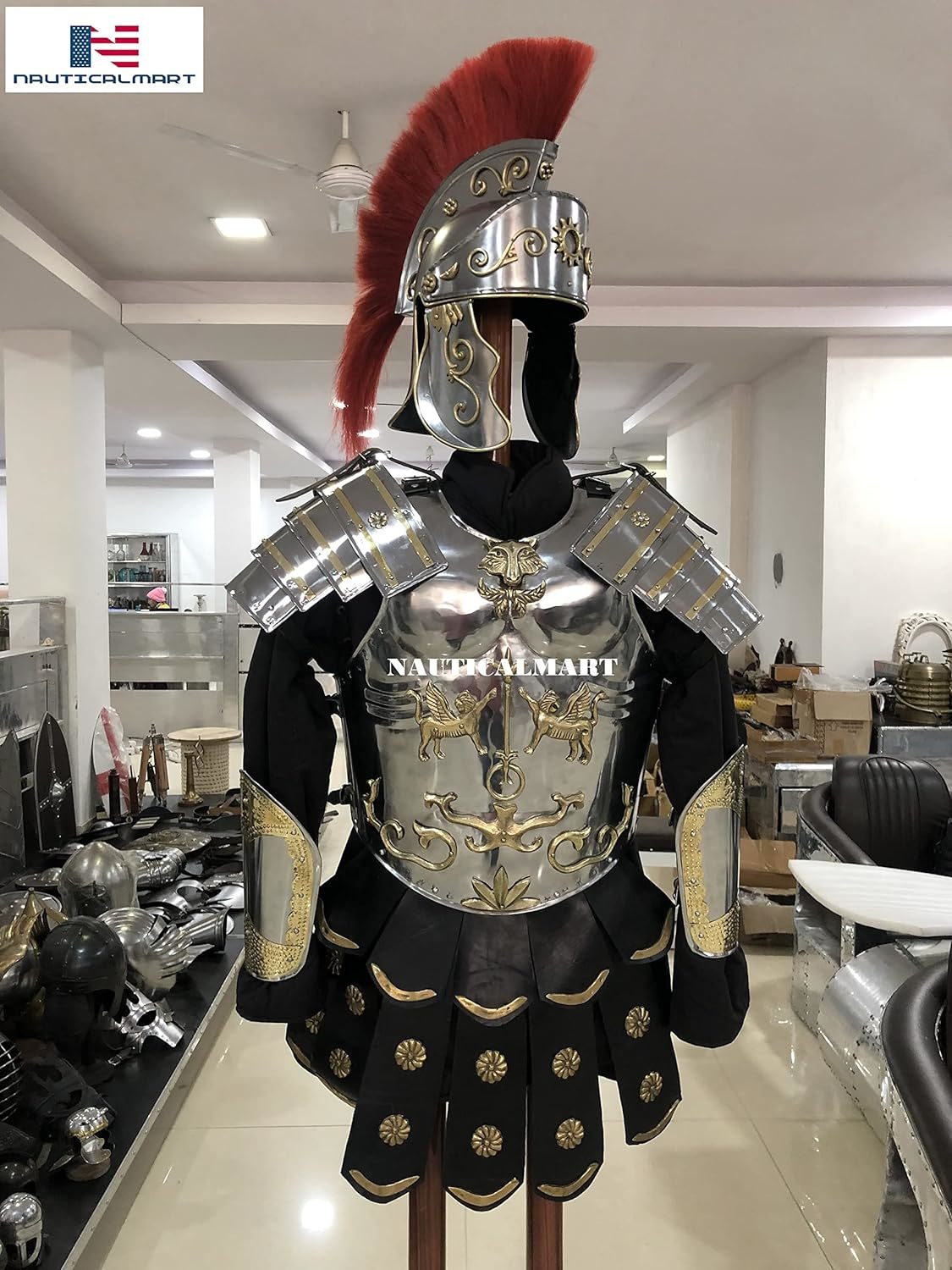 Medieval Armour Greek Muscle Armor Muscular Hunting Ancient Roman ...