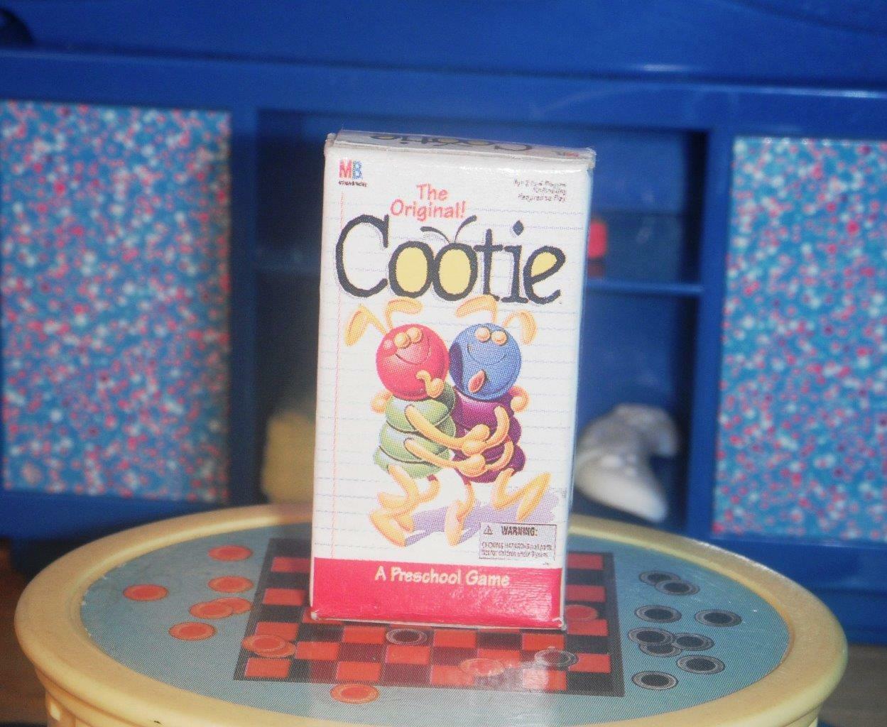 Miniature Orginal Cootie Game Box fits and similar items