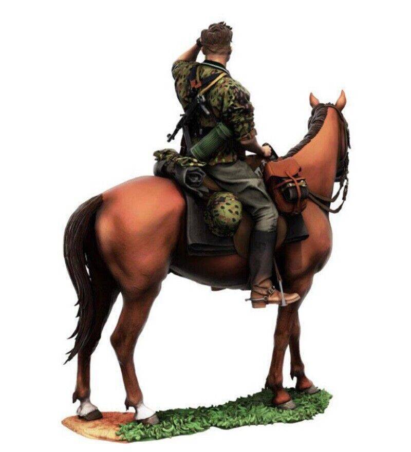 1/18 Resin Model Kit German Soldier Infantry WW2 Unpainted - Figures
