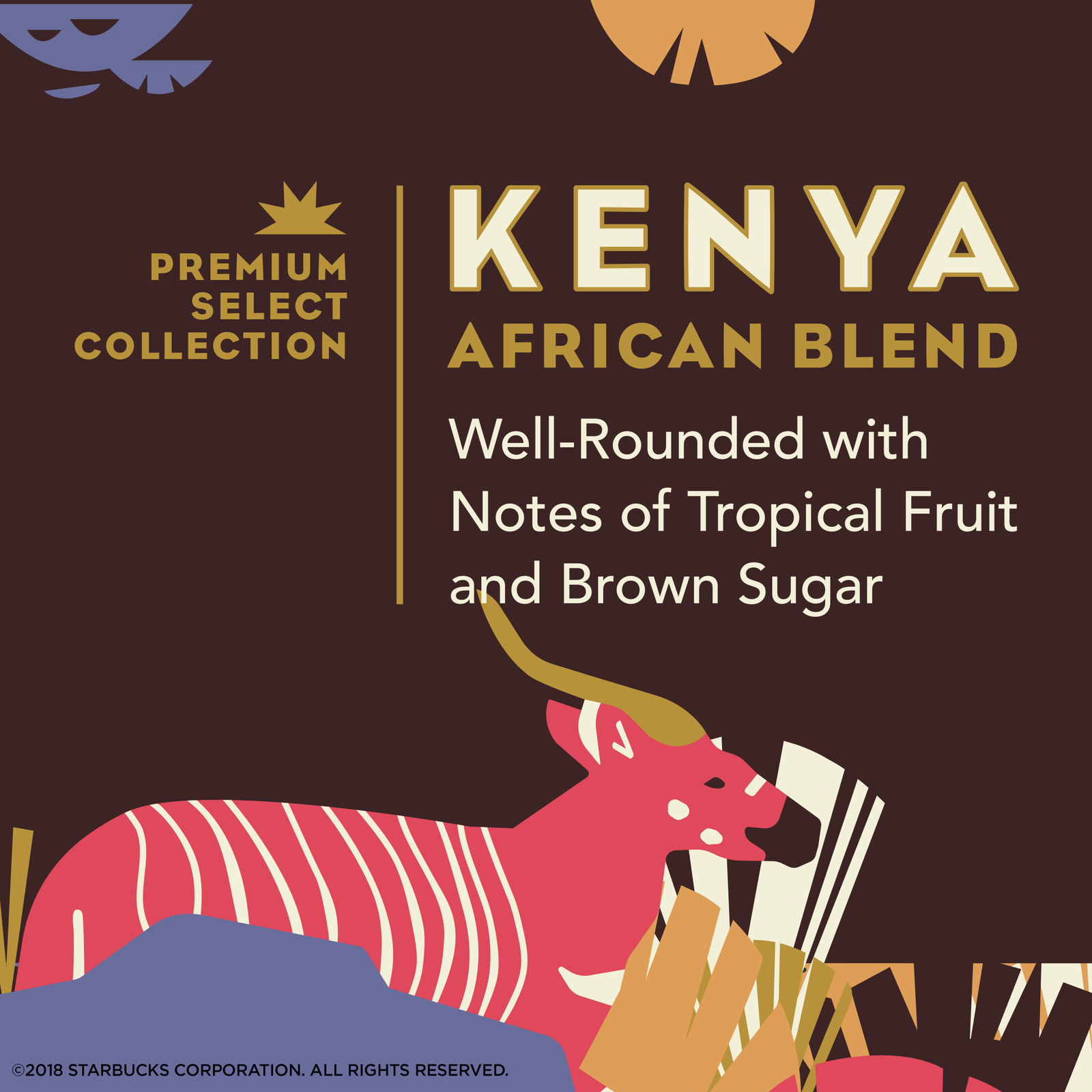 Starbucks Kenya African Blend Whole Bean Coffee, 9 oz *Old Best By ...