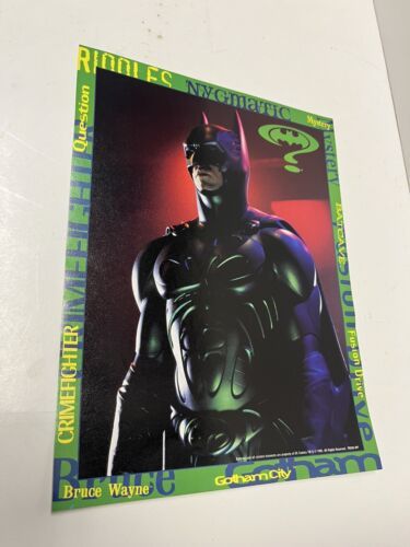 Batman Forever DC Comics Art Poster 8.5” X 11” Movie Batman 1995 RARE ...