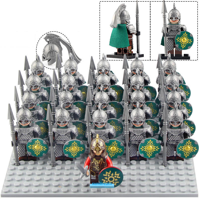 Lord of the Rings The Riders of Rohan Lego Compatible Minifigure Brick ...