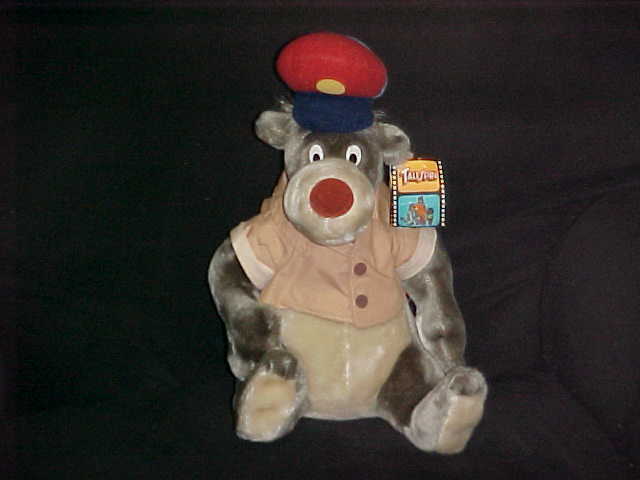 13" Disney Pilot Baloo Plush Stuffed Toy With Tags From Tale Spin Very ...