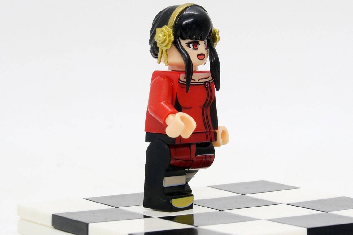 Anime Spy x Family Yor Forger (Red Dress) Custom Minifigures ...