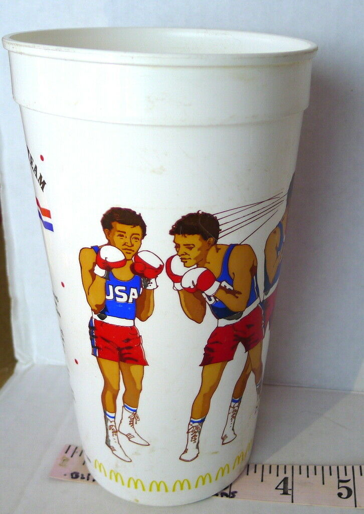 McDonald’s 1988 U.S. Olympic Boxing Team Seoul South Korea Plastic Cup ...