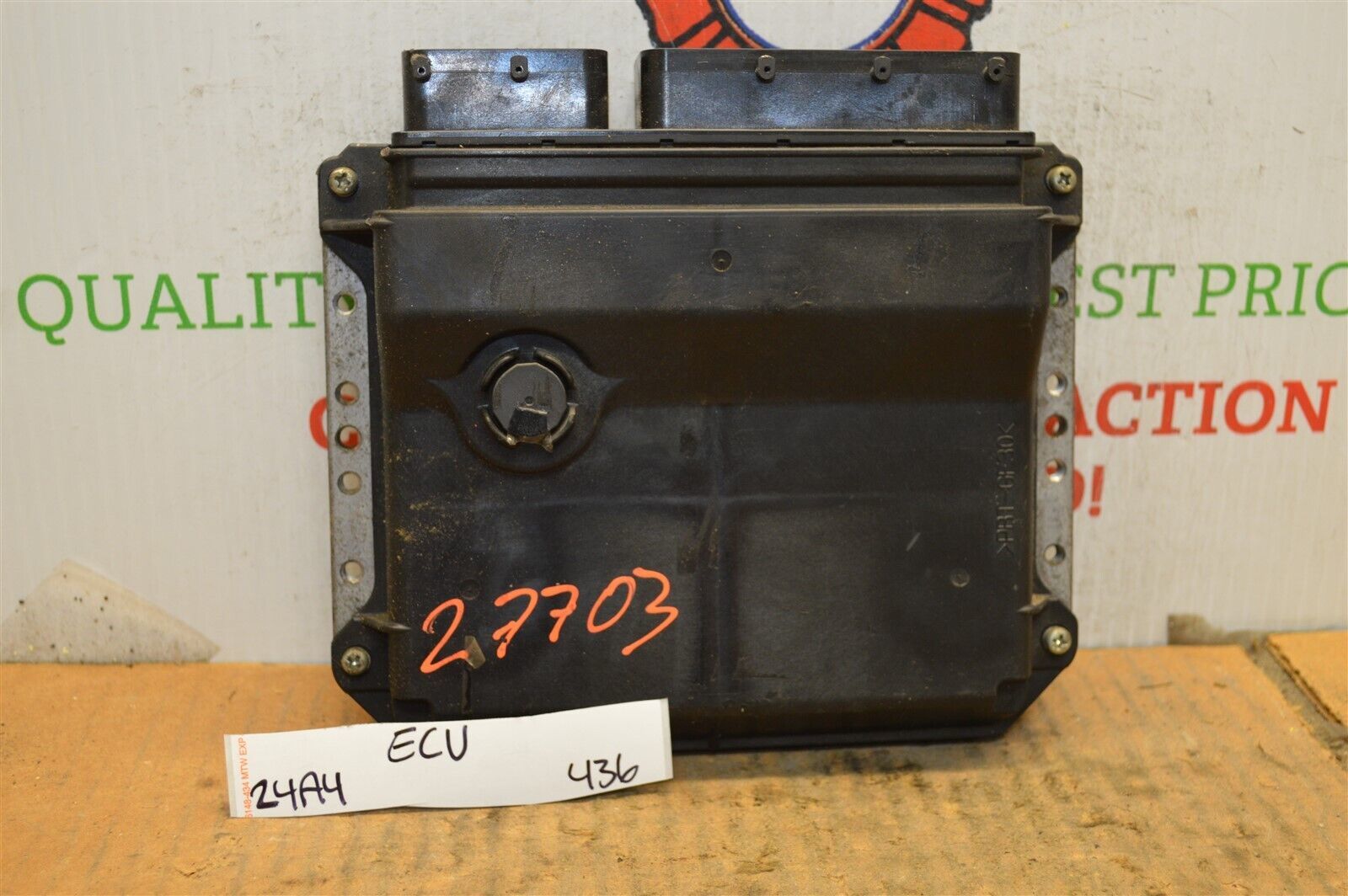 2008 Toyota Yaris Engine Control Unit ECU 8966152G30 Module 436-24A4 ...