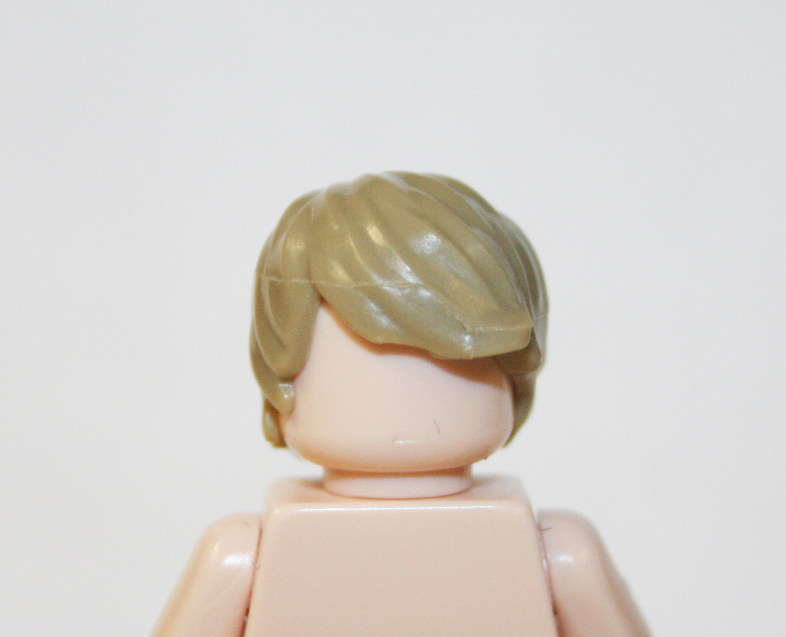 Dirty Blond Shaggy Male Hair For Custom Minifigures - LEGO (R) Minifigures