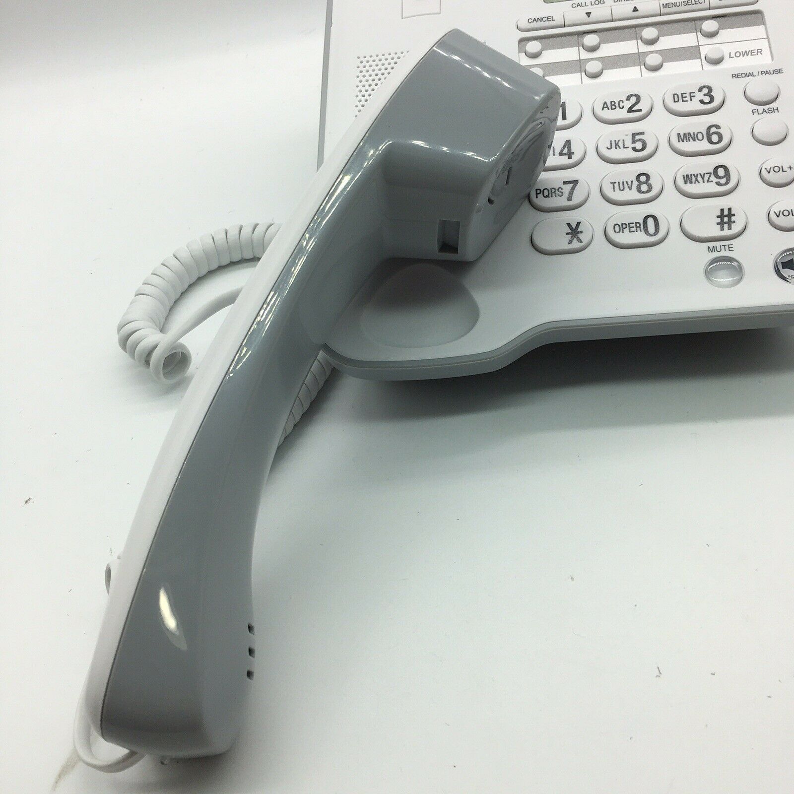 Vtech CD1153 Corded Speaker Telephone White with Caller ID Call Waiting ...