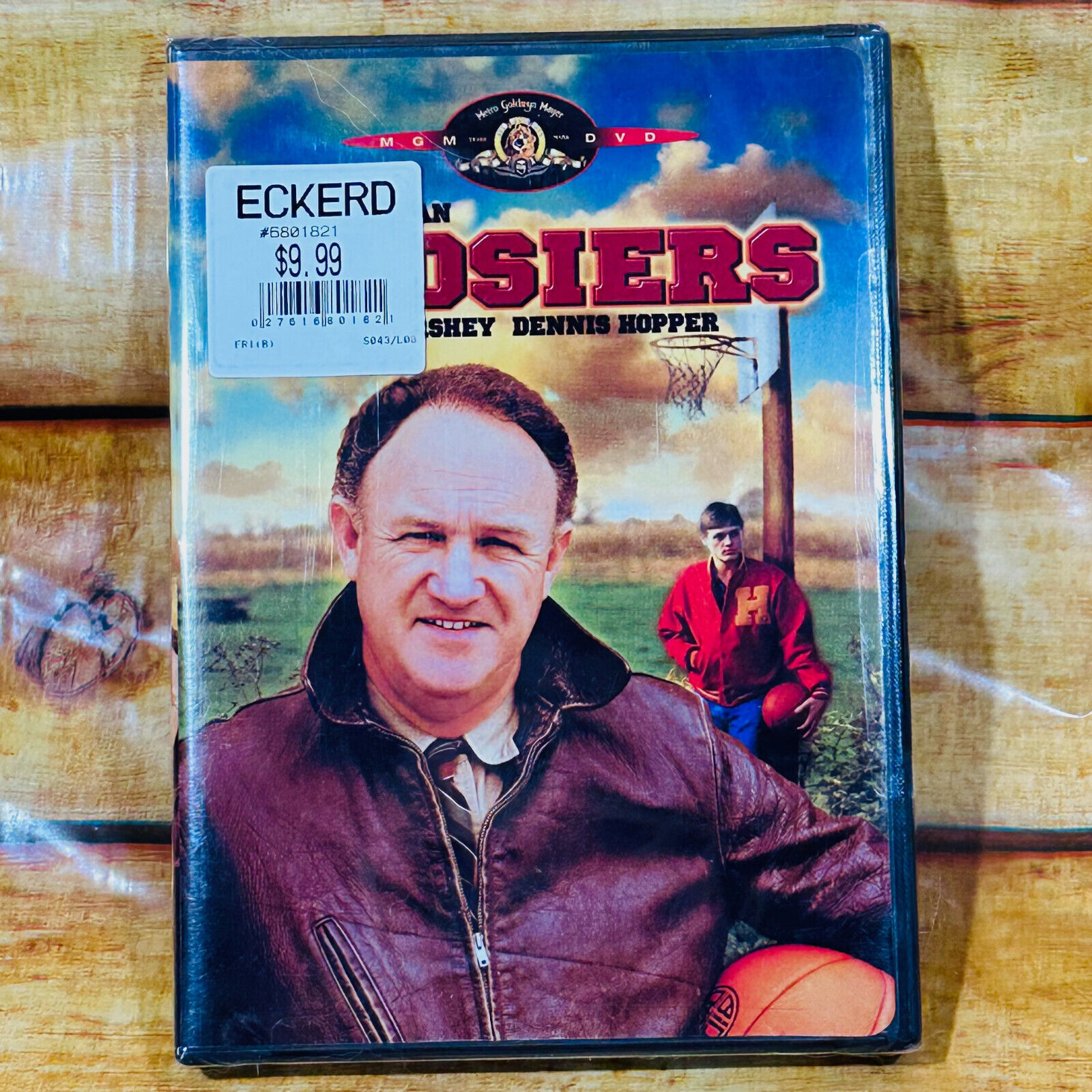 Hoosiers DVD Gene Hackman Dennis Hopper Barbara Hersey Jerry Goldsmith ...