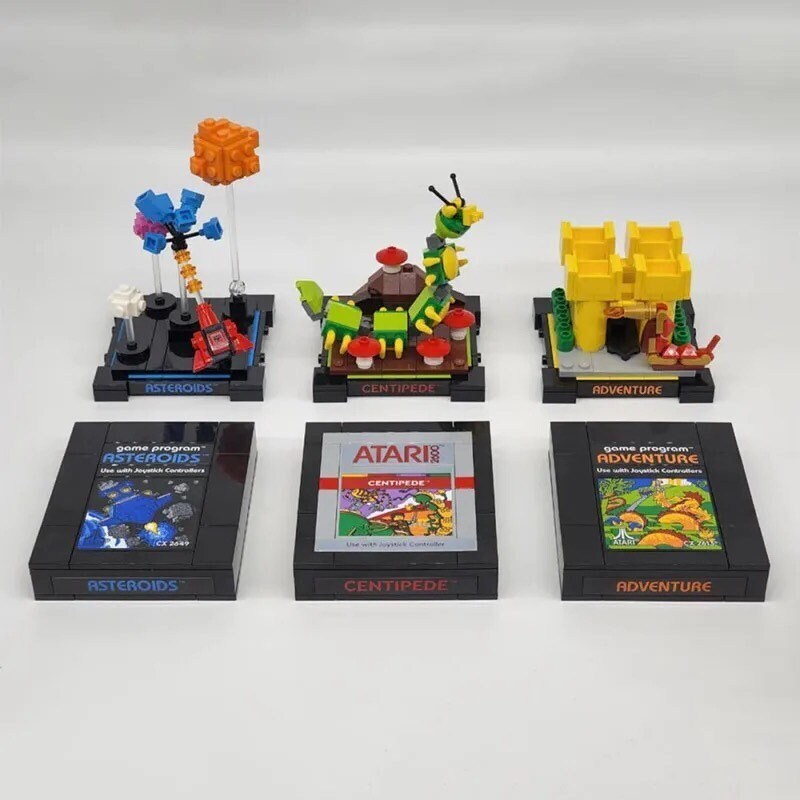 Atari 2600 Entertainment System Building Block Set - Building Toy ...