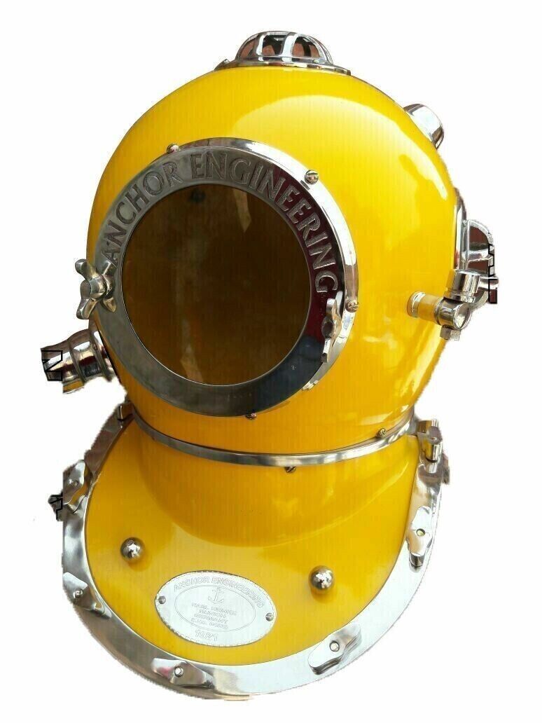X-Mas Anchor 18 Inch Us Navy Diving Helmet Mark V Deep Sea Divers ...