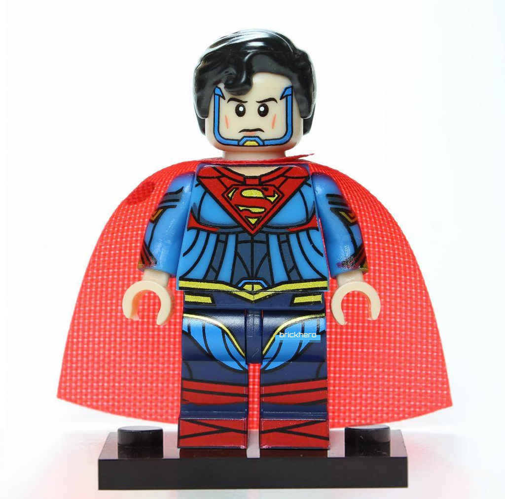 Superman (Injustice 2) DC Super Heroes Lego Compatible Minifigure Brick ...