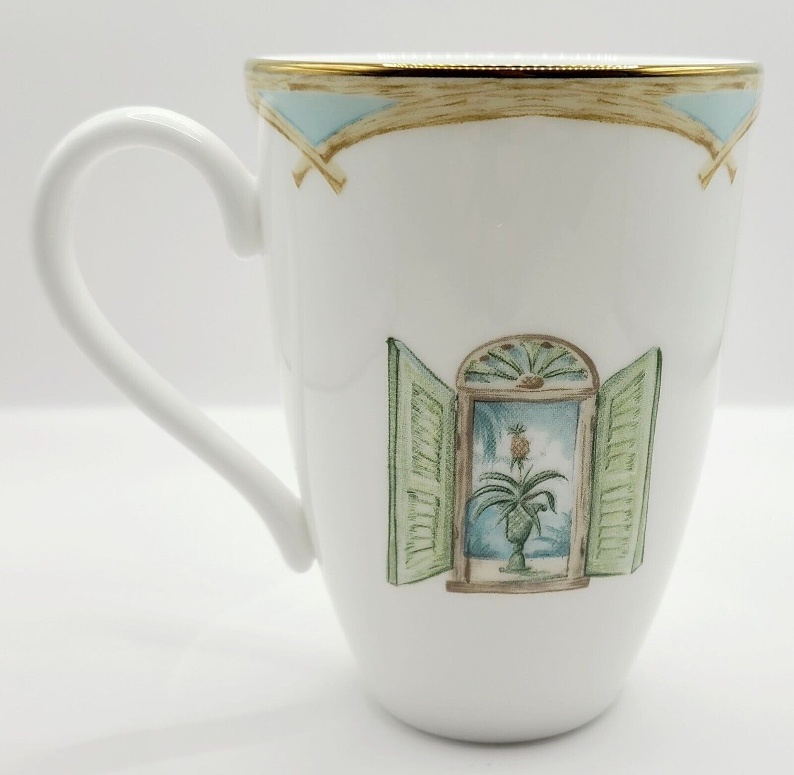 Lenox British Colonial Collection Window Shutter Motif Mug 10 oz ...