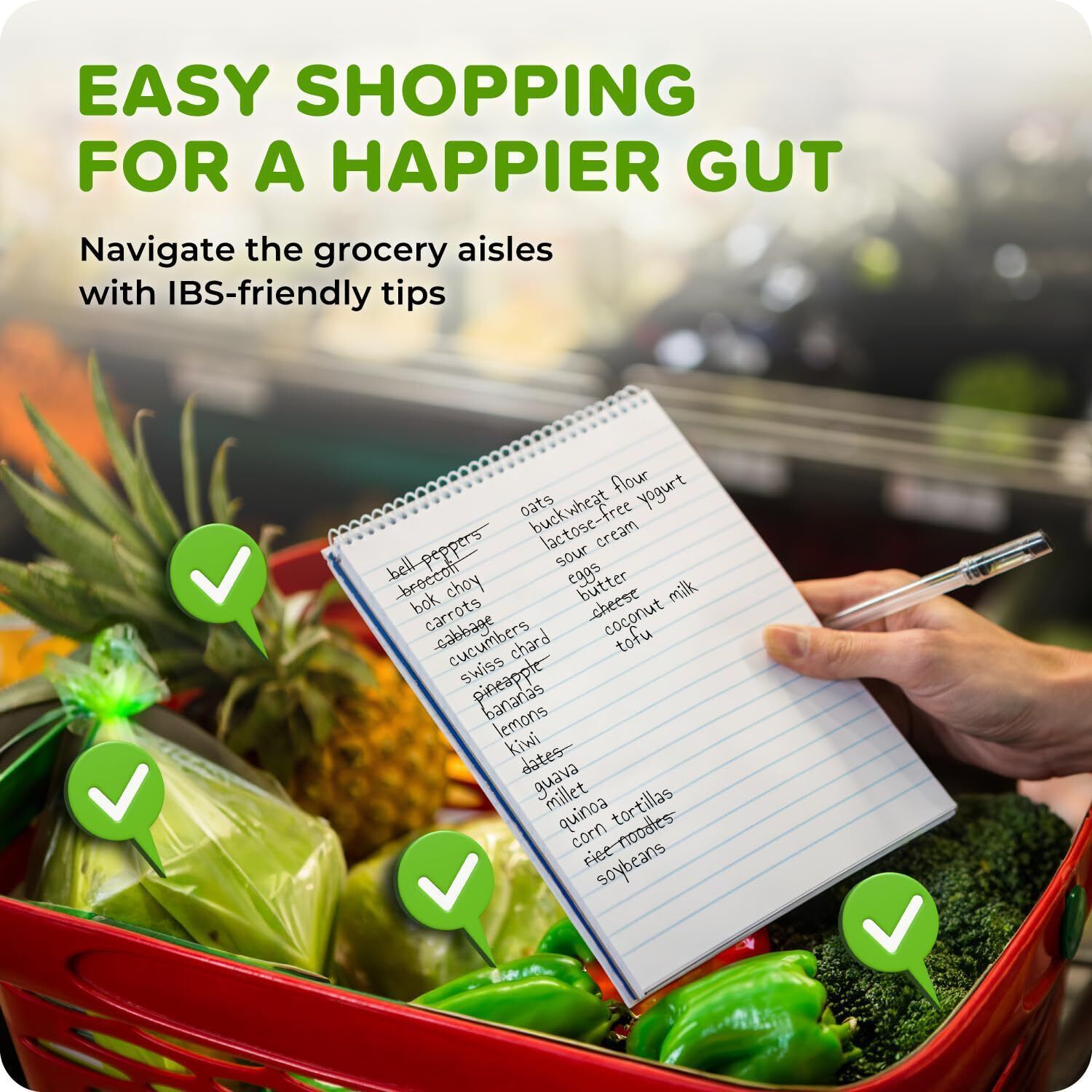 FODMAP Chart Fridge Magnet - Low FODMAP Food and 50 similar items