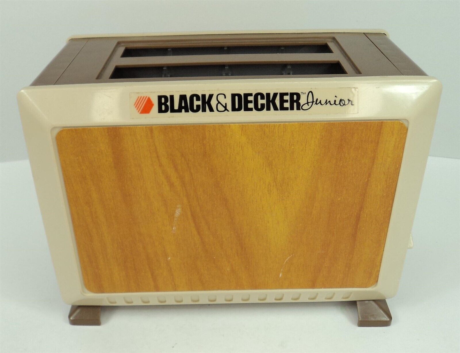 Vintage 80s Black & Decker Junior Battery Operated Toaster - Glows Red ...