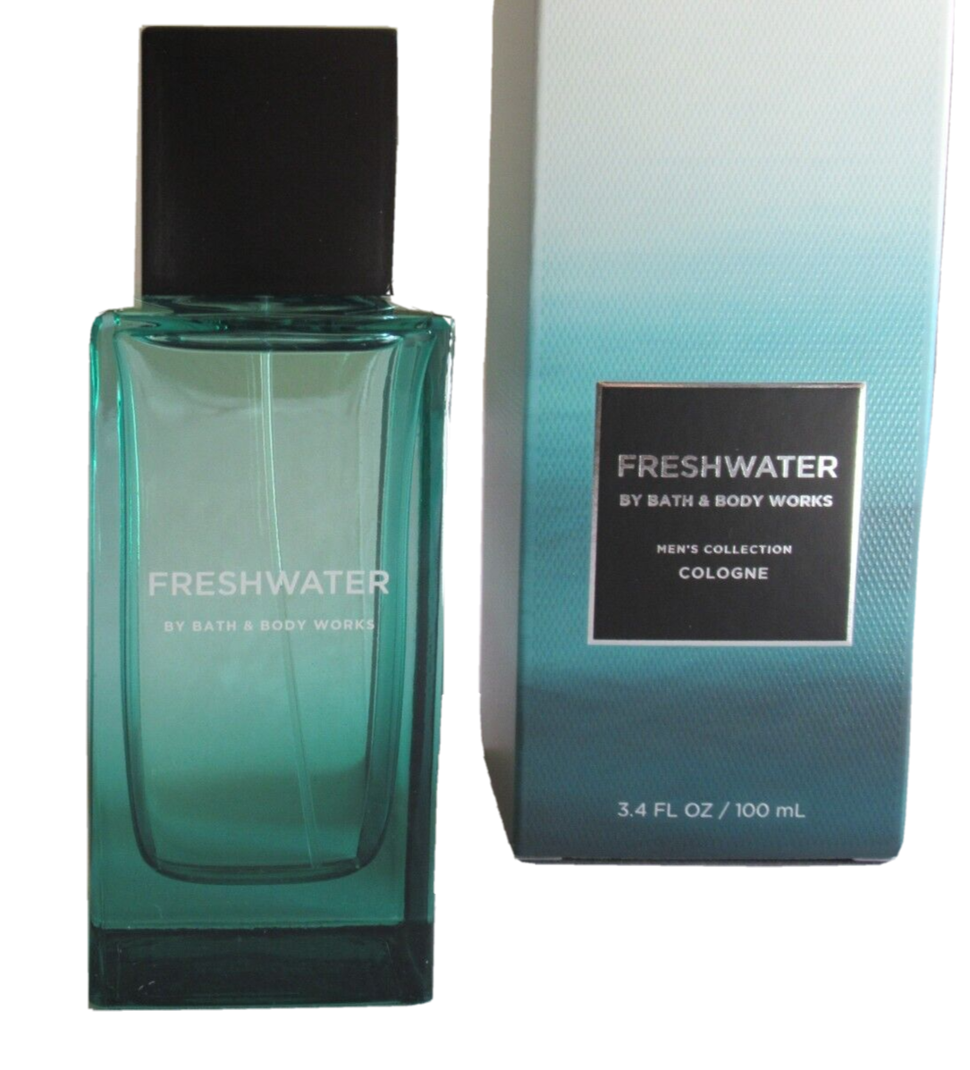 NEW Bath & and Body Works Men's Collection FRESHWATER Cologne Spray 3.4 ...