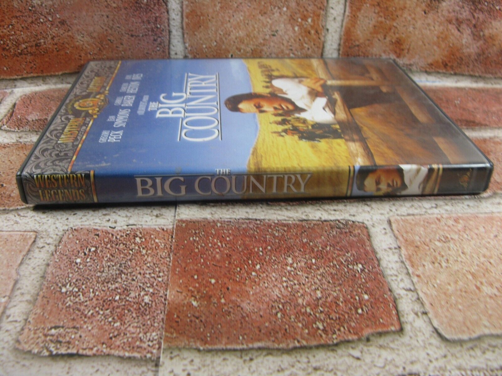 The Big Country DVD 1958 Gregory Peck Charlton Heston Western Legends ...