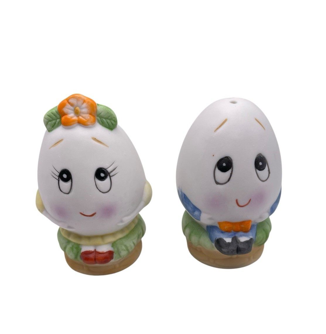 Vintage Humpty Dumpty Easter Egg Salt Pepper and 21 similar items