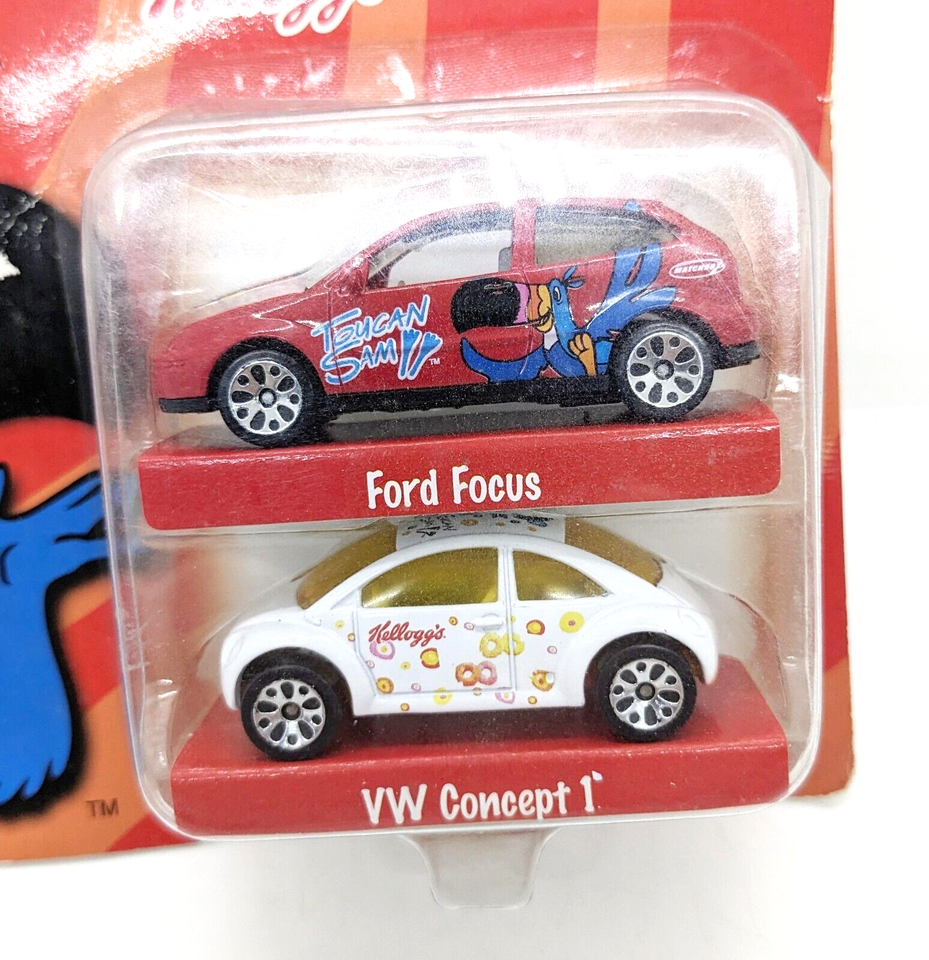 Matchbox 2001 Kellogg's Froot Loops Collection Focus & VW Bug 1:64 ...