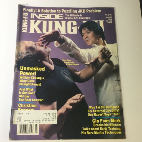 VTG Inside Kung Fu Magazine July 1989 - Wing Chun Grandmaster William ...