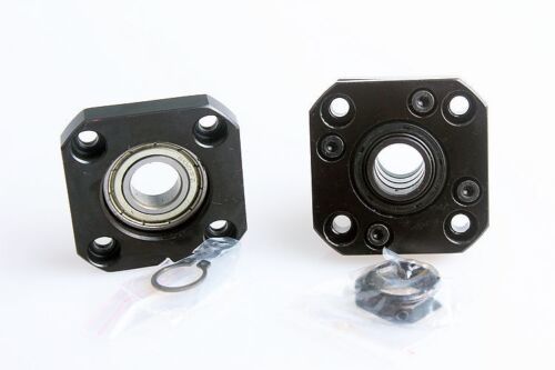 2set FK30+2 set FF30 Ballscrew End Supports CNC Fixed Side Floated Side ...