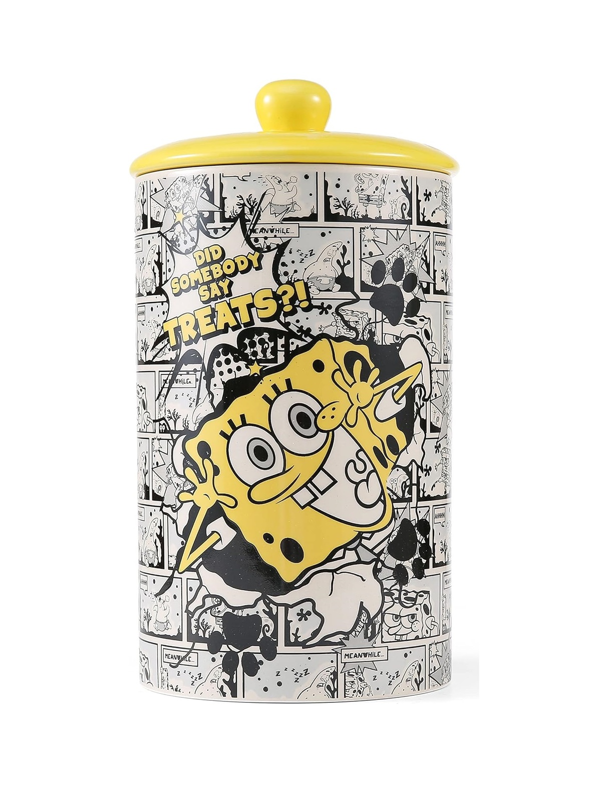 NEW Nickelodeon Spongebob Did Somebody Say Treats Ceramic Dog Bone ...