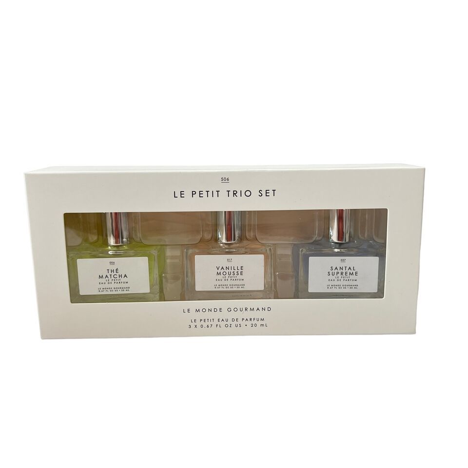 Le Monde Gourmand Le Petit Eau De Parfum Matcha, Vanille, Santal Set - Men