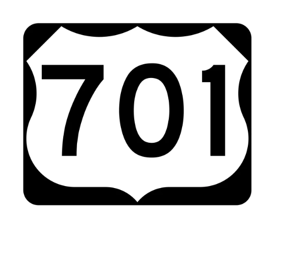 4" us route 701 highway sign road bumper and 50 similar items