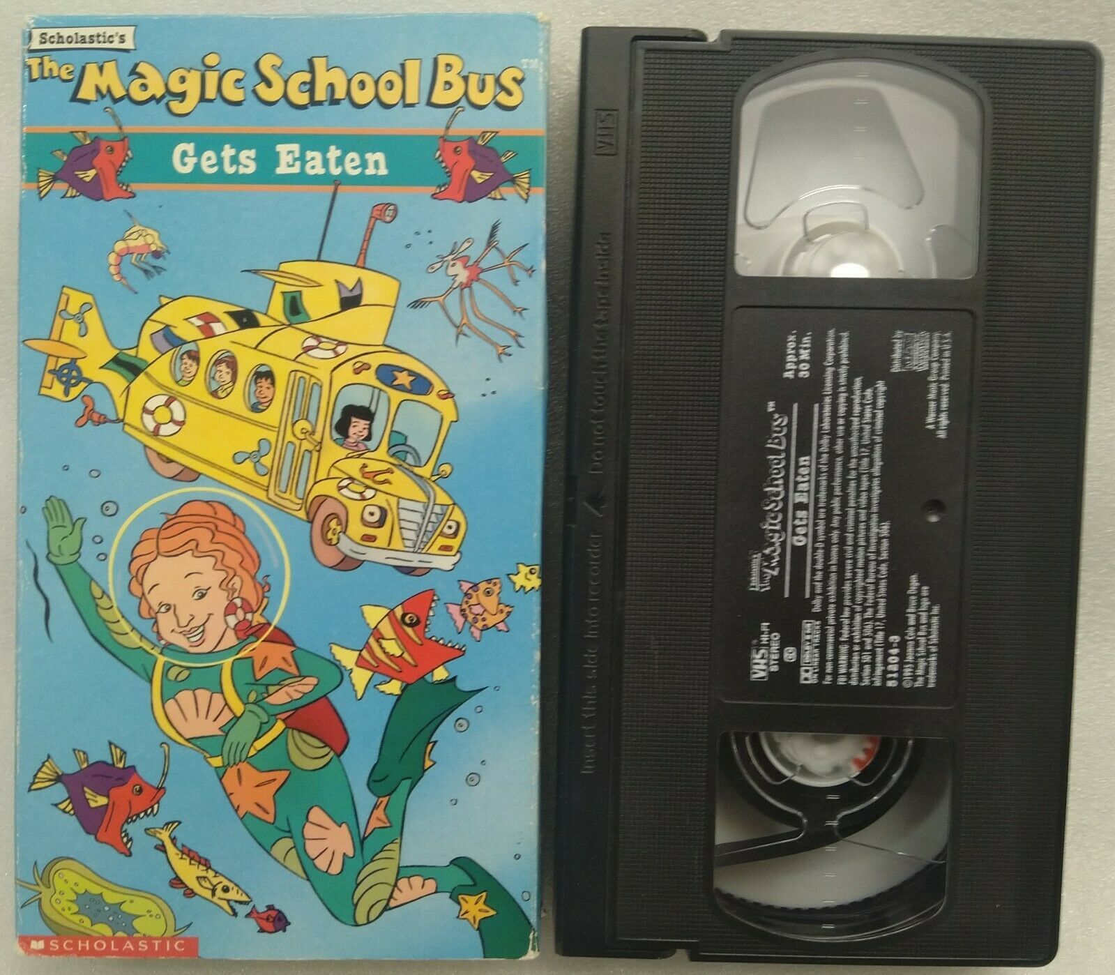 Vhs The Magic School Bus Gets Eaten Vhs And 50 Similar Items