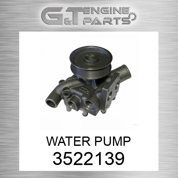3522139 WATER PUMP (2364413) fits CATERPILLAR (NEW AFTERMARKET) - Other ...