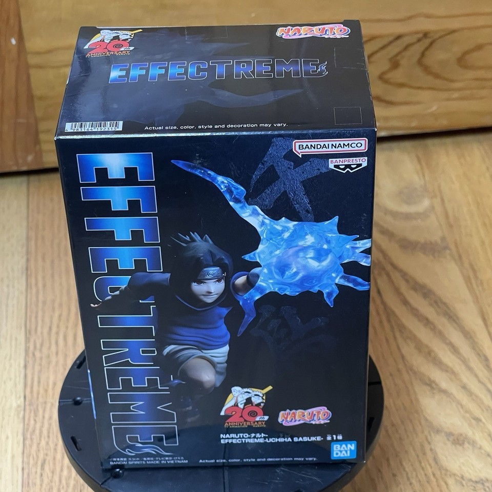 Bandai Banpresto Naruto Effectreme 20th Anniversary Sasuke Uchiha ...