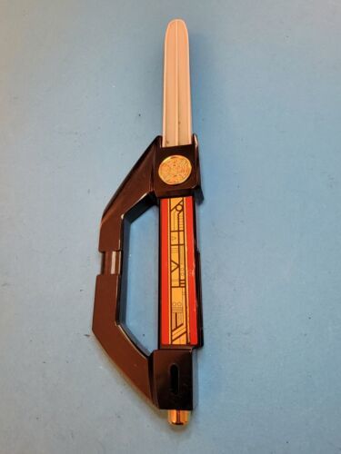 Vintage 1996 Power Rangers ZEO Black Ranger Dagger Sword Part Cosplay ...