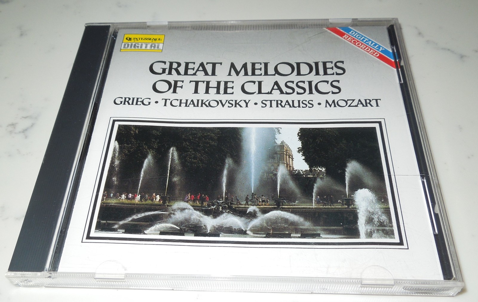 GREAT MELODIES OF THE CLASSICS (Music CD 1990) Mozart Tchaikovsky ...