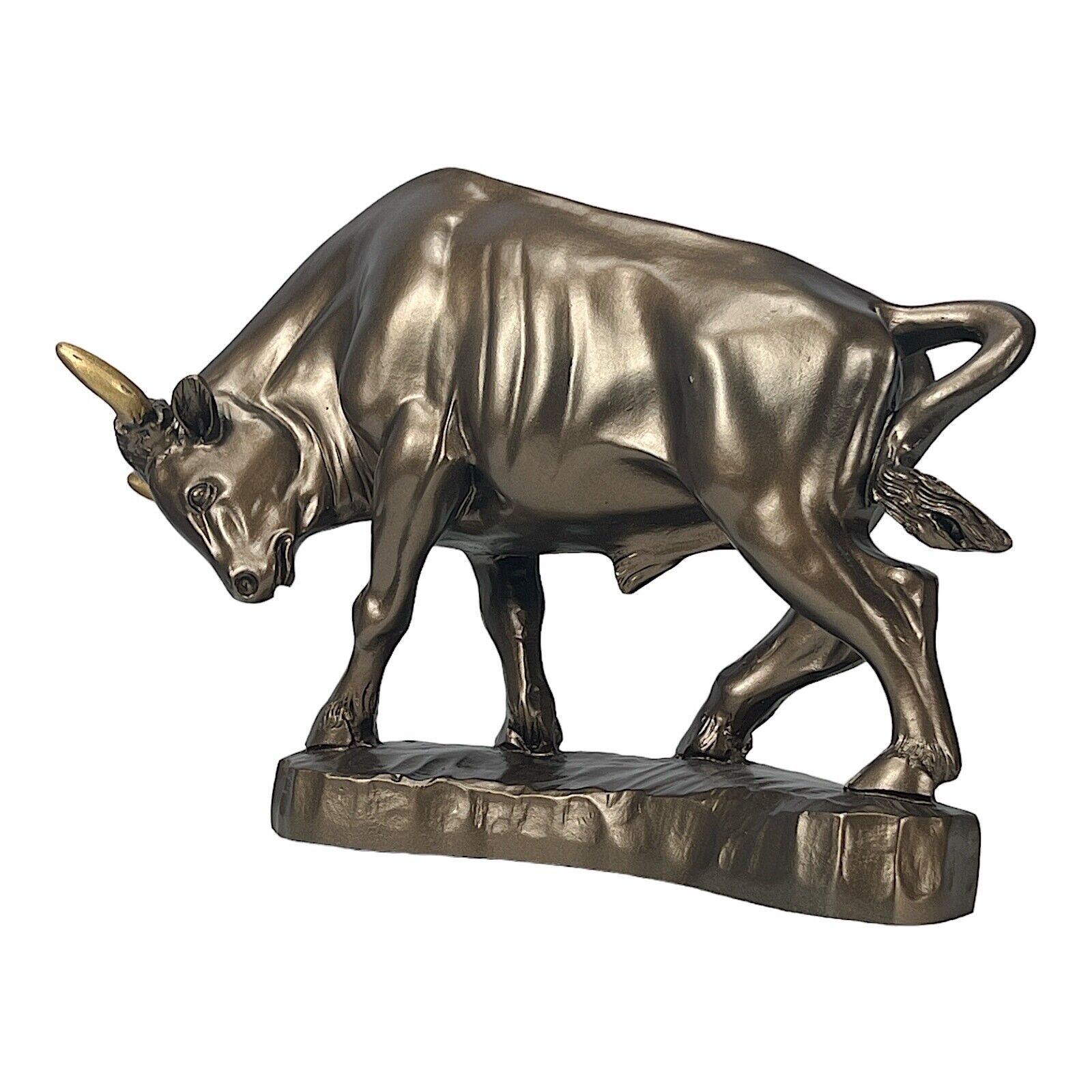 Wild Bull Taurus Animal Greek Statue Sculpture Cast Marble Bronze ...