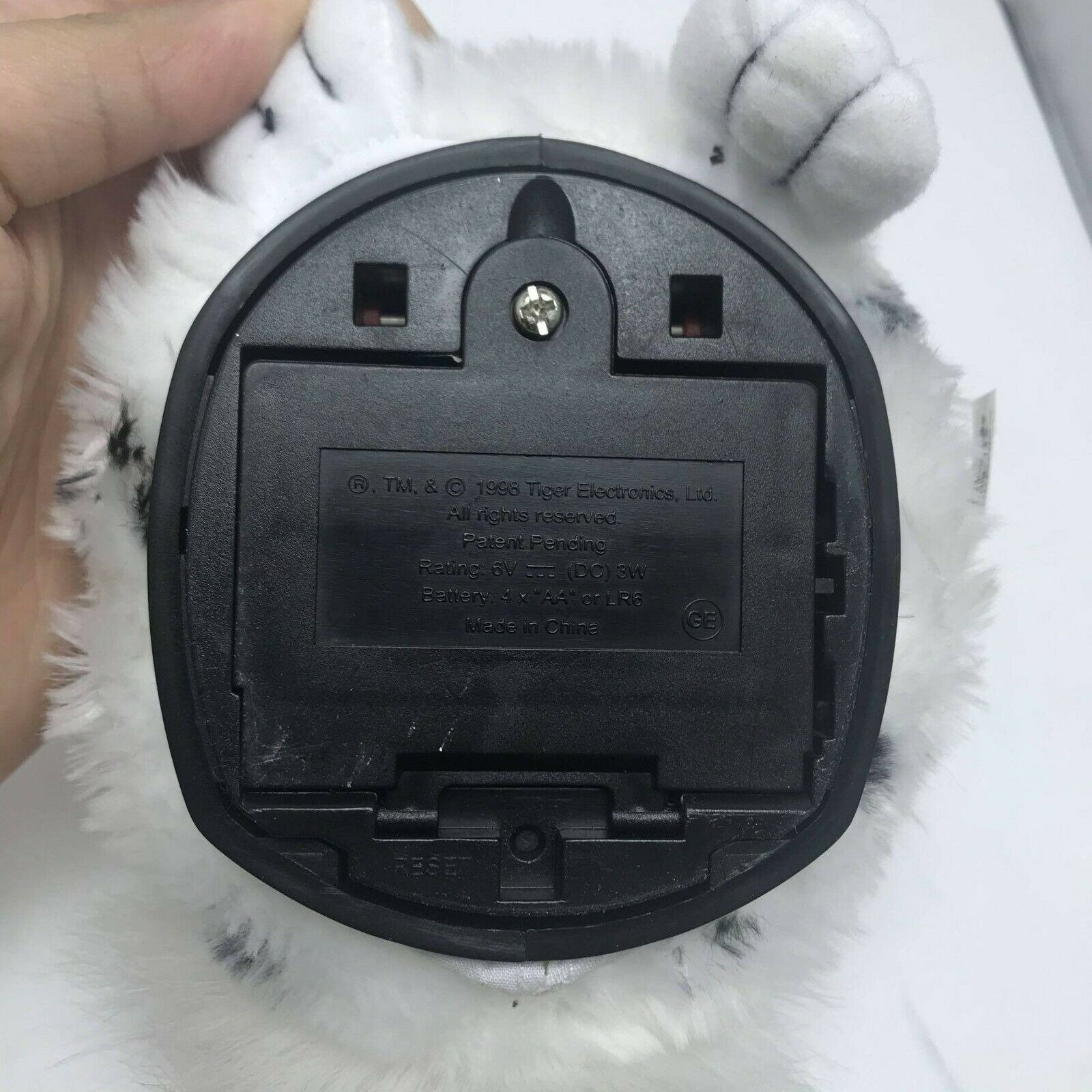 1998 VTG Tiger Electronics Furby Snow Leopard Dalmatian White Black ...