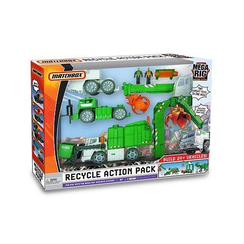 Matchbox Mega Rig Recycle Action Pack Building System by Matchbox ...