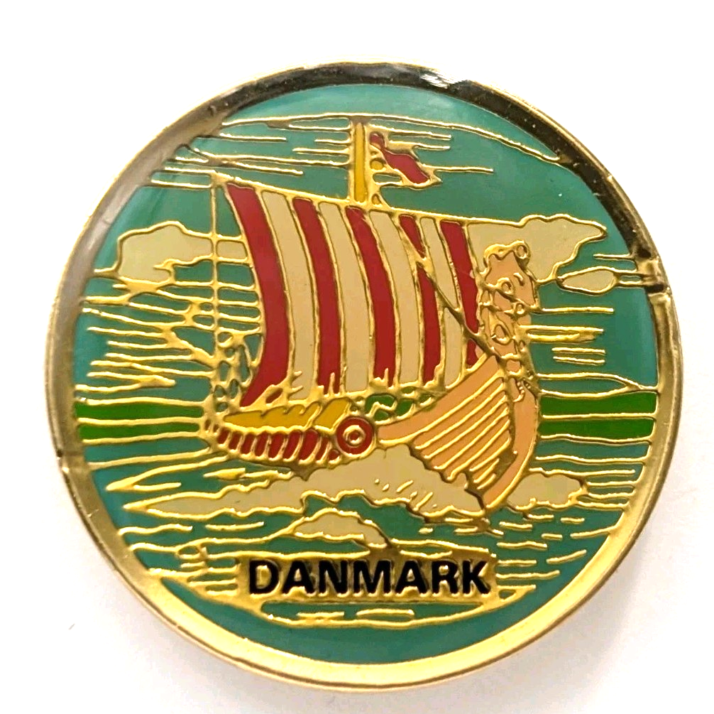 Denmark Viking Longship Pin Scandinavia and 50 similar items