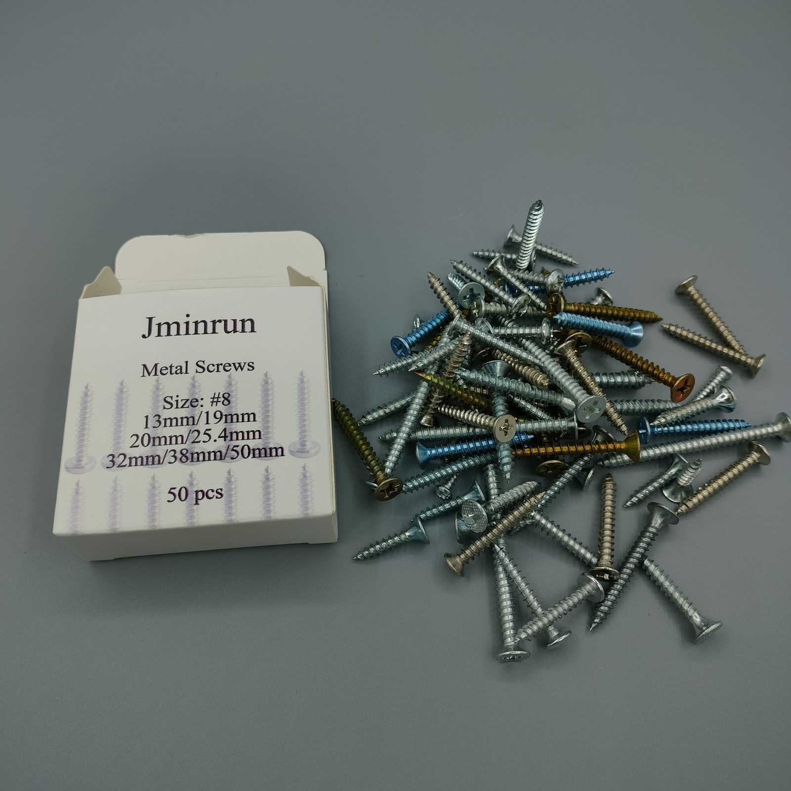 Jminrun metal screws Multi-purpose High Strength Stainless Steel Metal ...