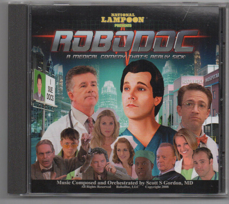 National Lampoon's ROBODOC rare Soundtrack CD scott gordon - CDs