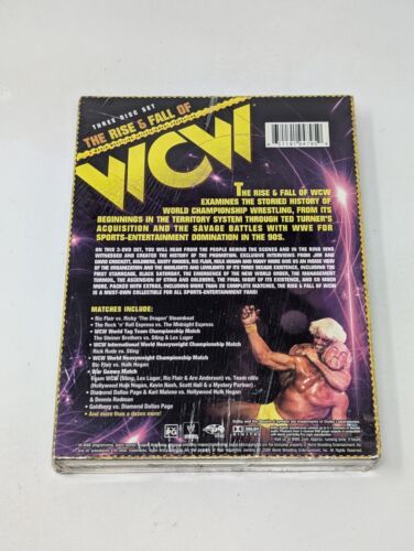 WWE The Rise and Fall of WCW DVD 2009 3-Disc Box Set - DVDs & Blu-ray Discs